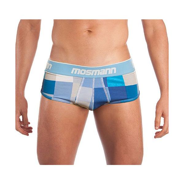 MOSMANN ESSENTIAL BRIEF　BLUE S/XL