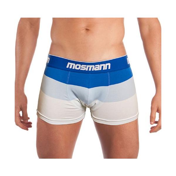 MOSMANN ESSENTIAL BOXER BRIEF DARK BLUE/LIGHT BLUE S/XL