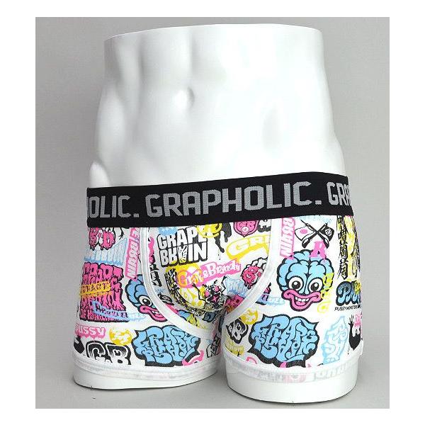 GU009GRAPHOLICプリントローライズボクサーM/L