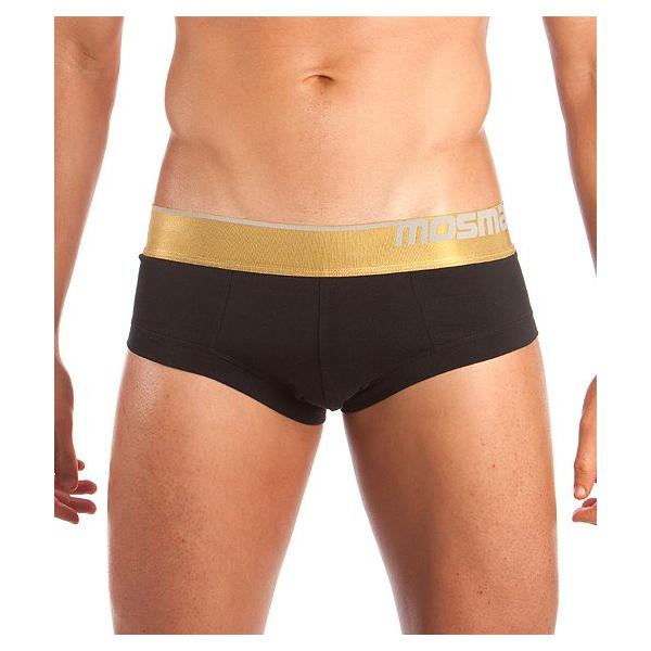 MOSMANN GOLD BLACK BRIEF S/XL