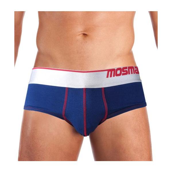 MOSMANN SILVER NAVY Brief S/XL　