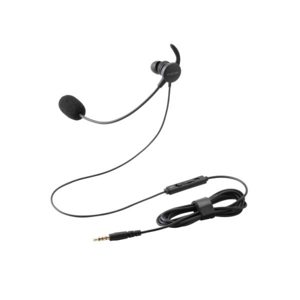 【商品説明】Web会議やビデオ通話、オンラインゲームでの音声チャットに最適!φ3.5mm4極ミニプラグを搭載した片耳カナル型の有線ヘッドセットです。通話に最適なマイクアームとφ10mmドライバーを採用した高音質モデルです。【メーカー】ELE...