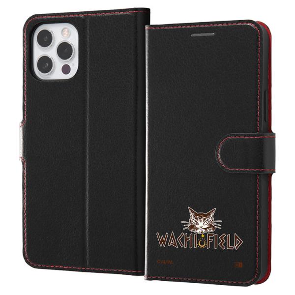 対応:iPhone 12 / 12 Pro デザイン:ダヤン_WACHIFIELDロゴ説明:『猫のダヤン ( わちふぃーるど )』のデザインがプリントされた手帳型iPhone 12 / 12 Pro 用ケース。マグネット式フリップが付いてい...