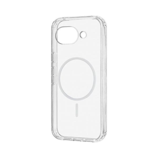 【対応機種】Google Pixel 10a【デザイン・カラー・種類】クリア/ホワイト【商品説明】【耐衝撃】磁気アクセサリ対応/硬く高透明なポリカーボネートと、柔らかく耐衝撃性に優れたTPUのハイブリッドケース/角に衝撃を吸収するエアクッシ...
