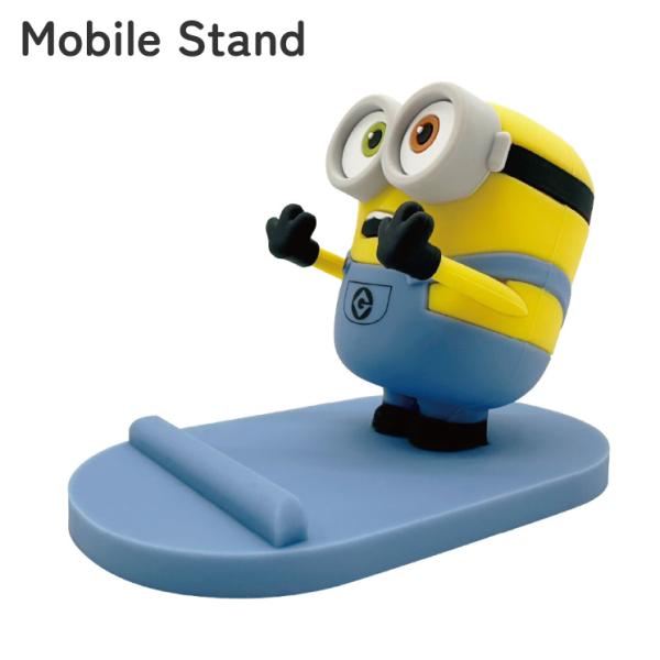 【商品】マスコットモバイルスタンド【種類】ボブ【特徴】スマートフォンを立てて使用することができます。動画視聴時などに便利。本体サイズ：H75×W100×D60mm厚み最大13mm程度までのスマートフォンに対応。【検索ワード】マスコット スマ...