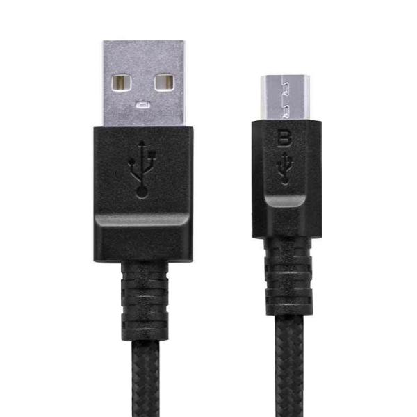 ■USB(Aタイプ:メス)のインターフェースを持つAC充電器やモバイルバッテリー、パソコンに、USB(MicroBタイプ:メス)のインターフェースを持つスマートフォンなどの機器を接続し、充電やデータ通信ができるmicroUSBケーブルです。...