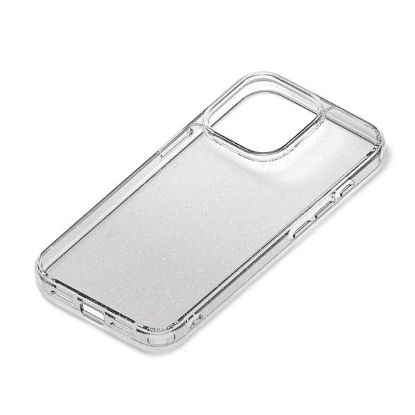 対応:iPhone 15 Pro  種類:ラメ・ホワイト説明:「PG-23BPT13WH」は、グラデーションカラーがiPhone本体を一段とオシャレに魅せる2023年 iPhone 6.1inch トリプルカメラ用 グラデーションケースです...