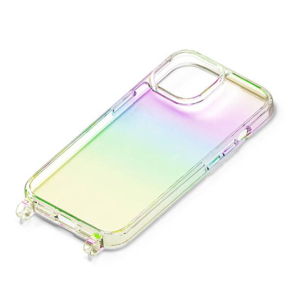 対応:iPhone 15 Plus  種類:オーロラ説明:「PG-23CPT05AR」は、持ち運びに便利なショルダーストラップやハンドストラップを取り付けられる2023年 iPhone 6.7inch デュアルカメラ用 ショルダーストラップ...