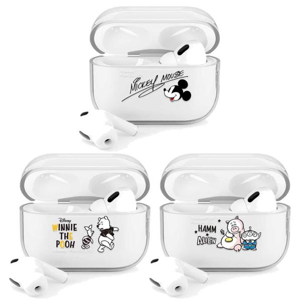 対応:AirPods Pro(第2/1世代)種類:ミッキーマウス/トイ・ストーリー/くまのプーさん説明:ディズニーキャラクターデザインのAirPods Pro(第2/1世代)用 抗菌ソフトケースです。透明なクリアデザインでAirPods P...