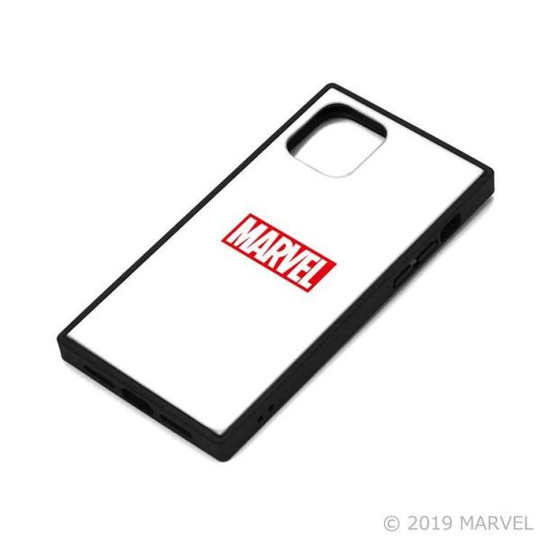 対応:iPhone 11Proデザイン:ロゴ/ホワイト説明:「PG-DGT19A10MVL」は、「MARVEL」のロゴデザインのガラスの光沢とTPUの一体感が美しいハイブリッド設計の2019年 iPhone 5.8用ガラスハイブリッドケース...