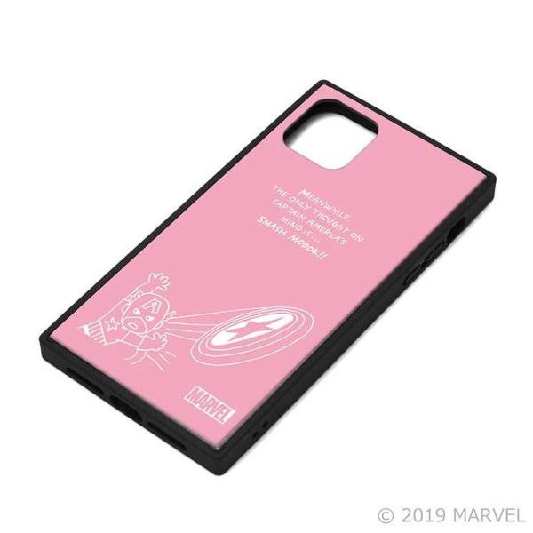対応:iPhone 11デザイン:キャプテン・アメリカ/ピンク説明:「PG-DGT19B16CTA」は、「MARVEL」のキャラクターデザインのガラスの光沢とTPUの一体感が美しいハイブリッド設計の2019年 iPhone 6.1用ガラスハ...