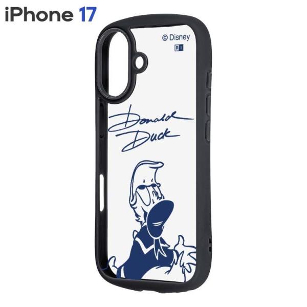 【対応機種】iPhone 17【デザイン・カラー・種類】ドナルドダックサイン【商品説明】衝撃に強い安心感を兼ね備えたハイブリッドケース。背面には傷に強いポリカーボネート、側面には厚みのあるTPU素材を使用し、高いフィット感と耐衝撃性を実現し...