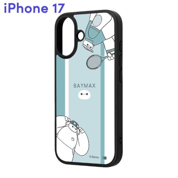 【対応機種】iPhone 17【デザイン・カラー・種類】ベイマックス_スポーツ【商品説明】普段とは少し違う、スポーツ姿のベイマックスを楽しめるデザイン。フチが高く画面やカメラが傷つきにくい。衝撃と傷に強い2重構造。衝撃をやわらげるエアクッシ...