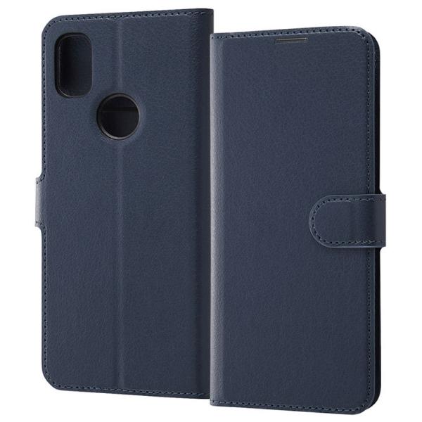 対応:あんしんスマホ KY-51B<br>デザイン:ダークネイビー<br>説明:便利な機能を豊富に揃えた、手帳型ケースの決定版。カードポケット・大きめ収納ポケット付き。マグネット式なのでケースの開閉が簡単に行える。動...