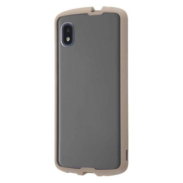 対応:Galaxy A21 Galaxy A20<br>デザイン:クリア ベージュ<br>説明:四つ角だけでなく、側面全周が耐衝撃構造。全周フルエアクッション。鉛筆硬度2Hで傷に強いポリカーボネイト素材。端末のストラ...