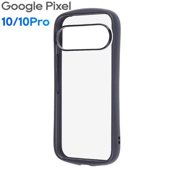 【対応機種】Google Pixel 10 , Google Pixel 10Pro【デザイン・カラー・種類】ブラック【商品説明】衝撃に強く、フィット感にも優れたハイブリッドケース。背面は傷に強いポリカーボネート、側面には厚みのあるTPU素...