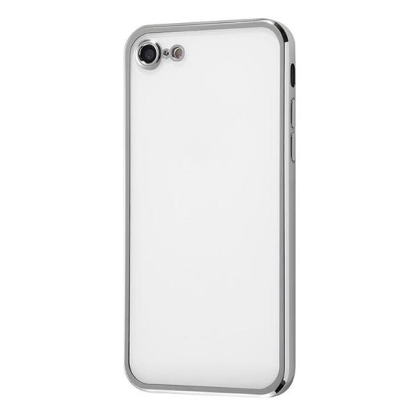 対応:iPhone SE(第2世代)/8/7<br>デザイン:シルバー<br>説明:◇超精密設計/ソフト素材で耐衝撃/全周エアクッション構造/メッキバンパー加工/カメラ周りギリギリまで保護する精密設計/ケースに高さが...