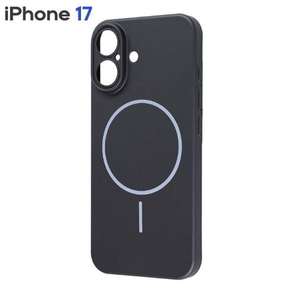 【対応機種】iPhone 17【デザイン・カラー・種類】ブラック【商品説明】約0.6mmの極薄設計で、まるでケースを付けていないような軽やかさ。端末のフォルムや手ざわりを損なわず、スリムに持ち歩けるハードケースです。軽量なポリカーボネート素...