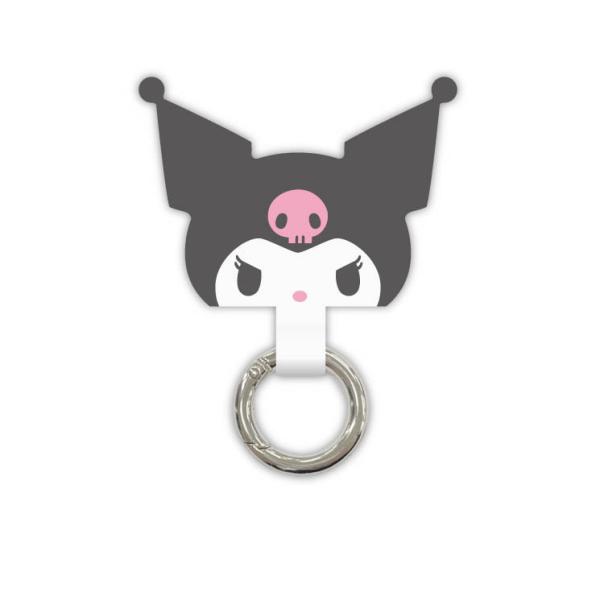 対応:スマートフォンデザイン:クロミ説明:スマホケースの中に挟むだけでマルチに使えるスマホアクセサリです。リングに指を通すことでスマートフォンの持ちやすさを向上し、落下を防止します。リング部分を持ち手にして持ち歩いたり、カバン・ベルトループ...