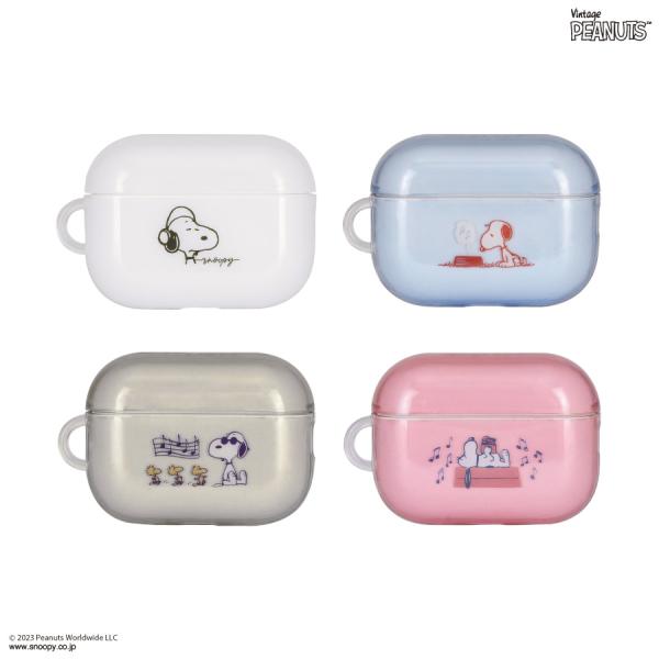 対応:AirPods Pro(第2世代)/AirPods Pro種類:スヌーピー/ジョー・クール/ドッグディッシュ/ドッグハウス説明:全面を覆うTPU素材（熱可塑性ポリウレタン）を用いた、ソフトタイプのケースです。傷を防ぎ、軽微な振動や衝撃...