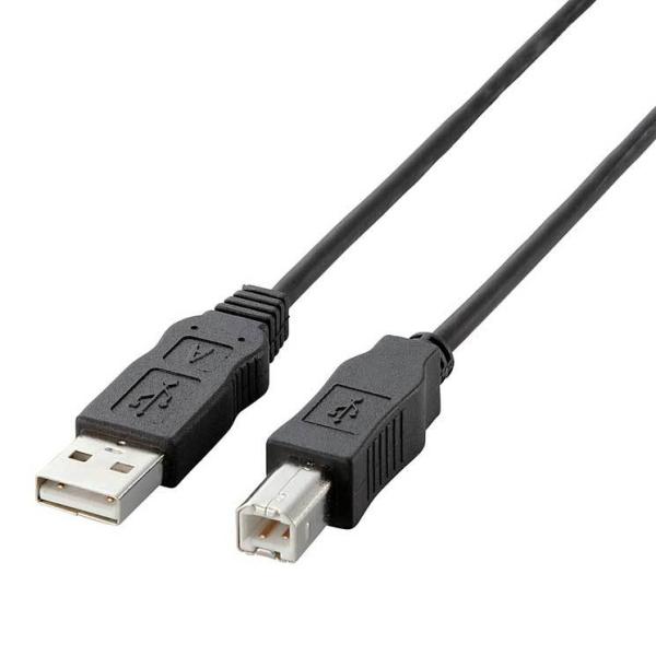自然に優しいECO対応。細くて使いやすいUSBケーブル。■コネクタ形状1：パソコン USB Aタイプオス ■コネクタ形状2：USBプリンタ、USBスキャナ、USBハブ等 USB Bタイプオス ■長さ：1.5m ■使用目的・用途：パソコン本体...