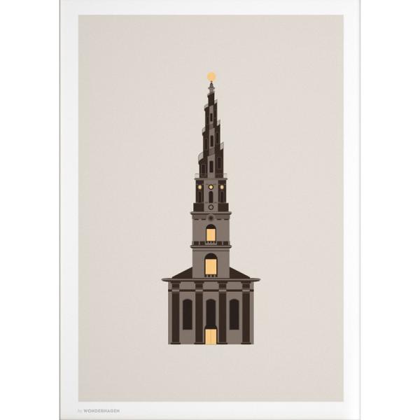 Wonderhagenはデンマークの旧王宮の街、コペンハーゲンの象徴的な建物や場所への賛辞として、一連のデザインポスターを制作しました。 このシリーズは、心地よい雰囲気を醸し出し、デインズ(デンマーク人）に幸せをもたらしています。コペンハー...