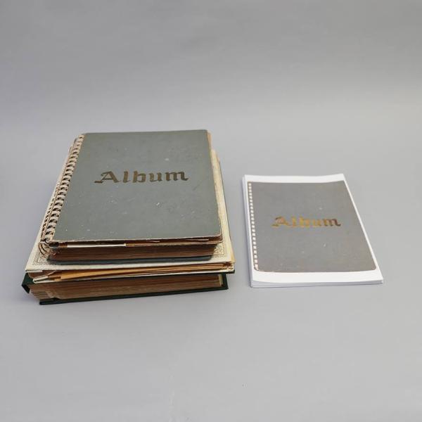 【発売日：2020年04月02日】時をつなぐ写真標準的な写真アルバムサイズのお仕立て直し　サービスです。このサービスは、厚く重く嵩張る写真アルバムをデジタル化し、表紙が薄いフォトノートに　お仕立て直し　するものです。プロ用高精細スキャナにて...