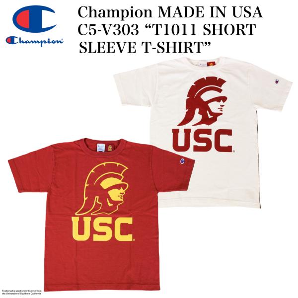 1930年代から改良を重ねながら愛され続けてきたヘビーウェイトTシャツの代名詞「T1011（ティーテンイレブン）」の、オフィシャルカレッジライセンスシリーズのショートスリーブTシャツです。USAコットン特有のドライ感に富んだ肌触りが特長で、...