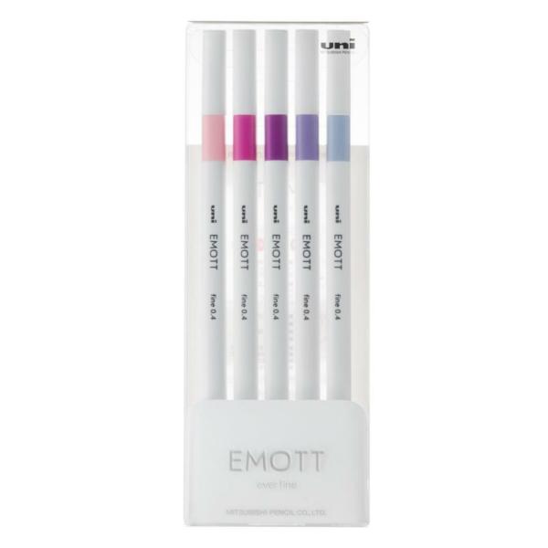 ≪商品スペック≫○商品名:エモット NO7　（EMOTT）○品番:PEMSY5C.NO7○機能:水性サインペン○小売価格:1000円○JAN:4902778248348○インク色:ライラック(34)、ピュアピンク(67)、ベビーピンク(68...