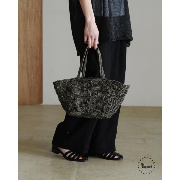 【発売日：2026年02月10日】■sizeone 高さ20 上部幅42 下部幅22 マチ17 ハンドル39                                ■Made in Philippines■material植物繊維(...