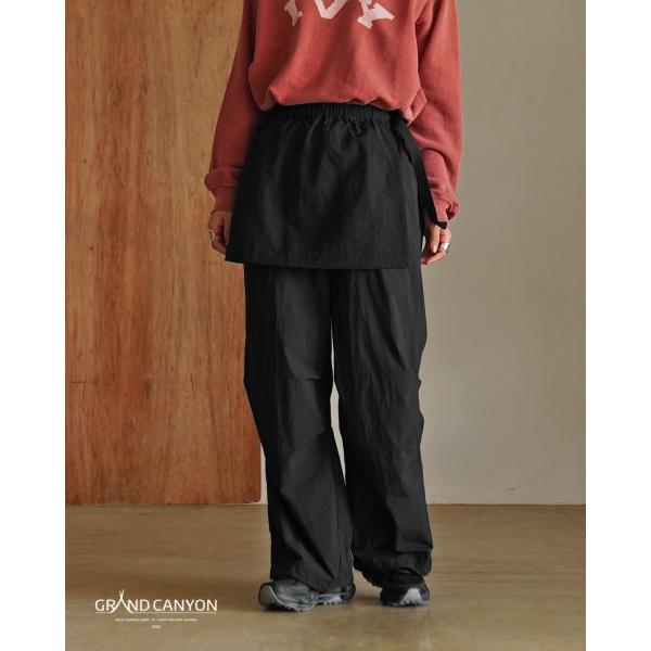 ■sizeONE(パンツ) ウエスト62-78 ヒップ102 総丈100 股上33 股下69 ワタリ35 裾幅26.5 ONE(ラップスカート) ウエスト調節可 ヒップ- 総丈33 股上- 股下- ワタリ-                 ...
