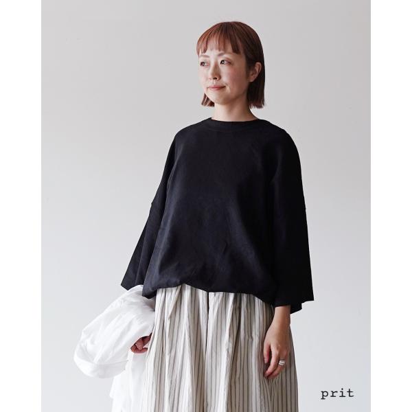 【発売日：2026年02月23日】■sizeone 身幅66 肩幅70 袖丈25 前丈60 後丈65                                ■Made in Japan■material麻53% レーヨン43% ポリ...