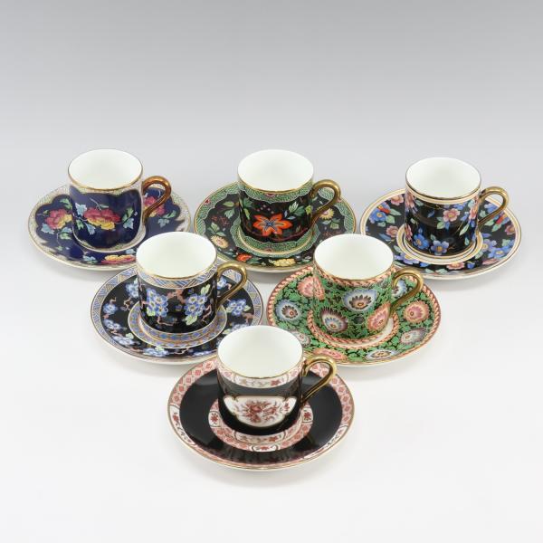 ■商品情報[管理番号]14060403-02[アイテム]食器[ブランド]ウェッジウッド（Wedgwood）[モデル名]デミタス カップ＆ソーサー×6[型番]限定版セット[対象]_[素材]ポーセリン[生産国]イギリス[付属品]ケース[商品説明...