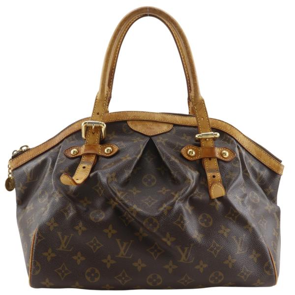 【管理番号】I141526049【アイテム】トートバッグ【ブランド】ルイ・ヴィトン（LOUIS VUITTON）【モデル名】ティヴォリGM【型番】M40144【対象】レディース【素材】モノグラムキャンバス【カラー】茶【重量】約940g【生産...