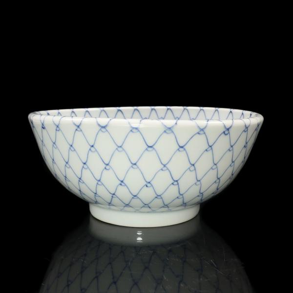 【管理番号】I142826009【アイテム】骨董品【ブランド】伊万里焼（Imari）【モデル名】【 萬延年製 款 】 古伊万里 網目 鉢【ライン】直径：18.5cm 高さ：8.5cm【対象】_【素材】陶磁器【重量】約533g【サイズ】　 H...