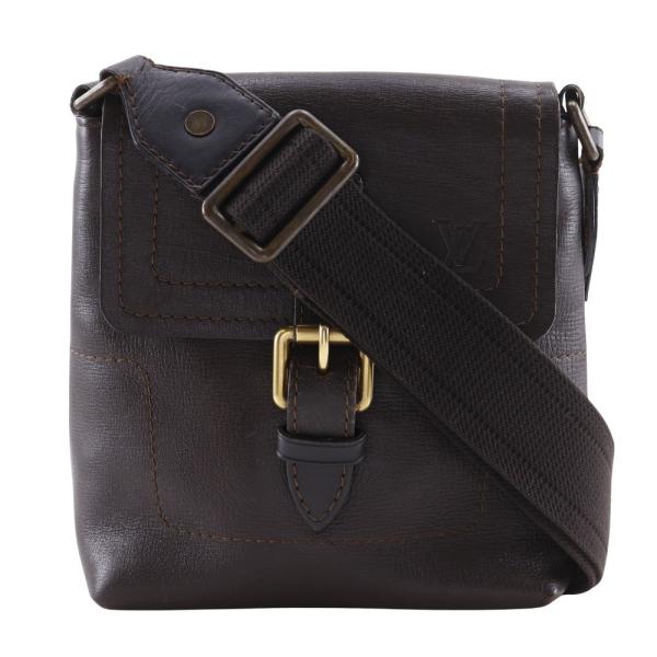 【管理番号】I211725035【アイテム】ショルダーバッグ【ブランド】ルイ・ヴィトン（LOUIS VUITTON）【モデル名】ユマ【型番】M92995【ライン】ユタライン【対象】メンズ【素材】レザー【カラー】茶【重量】約570g【生産年】...