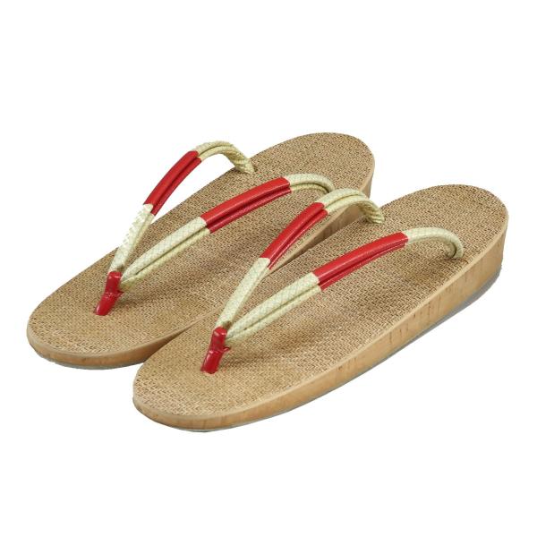 【管理番号】M132426004【アイテム】草履【モデル名】大阪心斎橋【てんぐ】 履物 ぞうり【ライン】和装小物 23cm【シリーズ】【未使用訳あり】【対象】レディース【サイズ備考】サイズ：Mサイズ(全長23.00cm) 幅約7.5cm 踵...