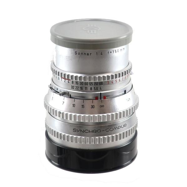 【管理番号】M132826002【アイテム】交換レンズ【ブランド】ハッセルブラッド（HASSELBLAD）【モデル名】Carl Zeiss Sonnar 150mm F4【対象】_【シリアル】36912**【重量】約740g【付属品】　、キ...