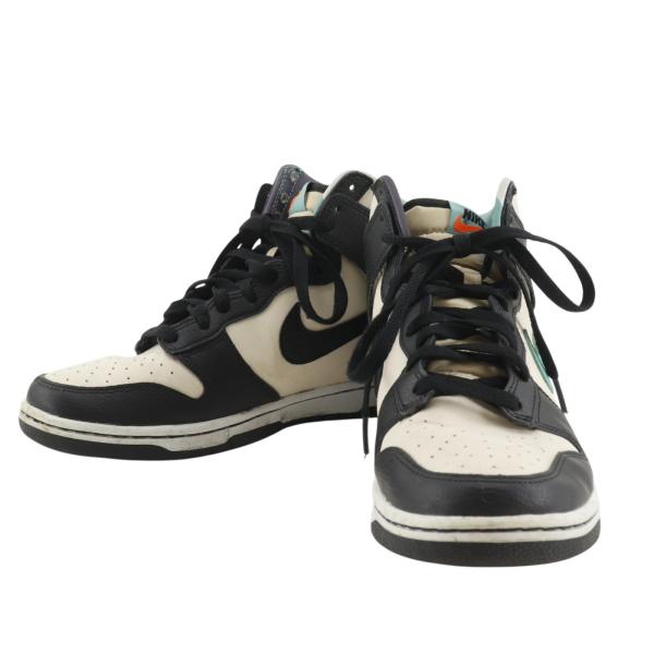 【管理番号】M140626001【アイテム】スニーカー【ブランド】ナイキ（NIKE）【モデル名】DUNK HIGH EMBEDDED/ダンク ハイ エンベデッド【型番】DO9455-200【対象】メンズ【素材】レザー【カラー】白/黒/青【重...