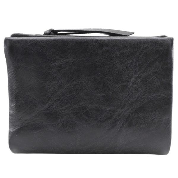 【管理番号】Y192724504【アイテム】二つ折り財布【ブランド】エンディミオン・スプリング（Endymion Spring）【モデル名】本革財布【対象】ユニセックス【素材】レザー【カラー】黒色【サイズ】　 H約10cm x W約13.2...