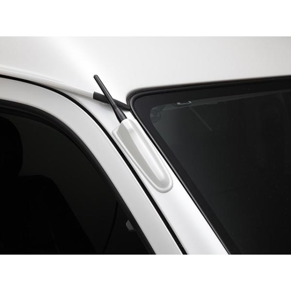 CRSショートアンテナ 塗装済 ハイエースアンテナ ハイエース標準 ハイエースワイド 純正アンテナを交換 爆買