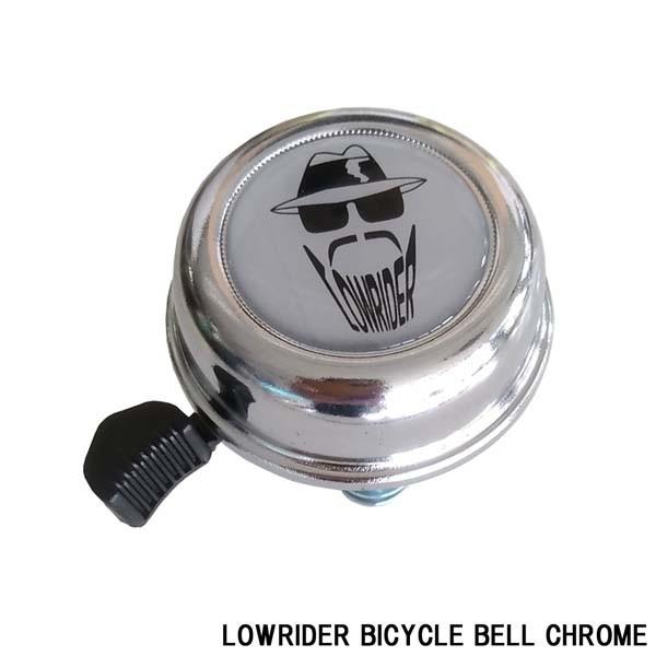 LOWRIDER BICYCLE ベル BELL クローム 自転車部品 カスタム 自転車 パーツ 部品 改造 ローチャリ ビーチクルーザー ローライダー BMX MTB チョッパー ミニベロ ママチャリ サイクルパーツ 警音器■商品説明クロ...
