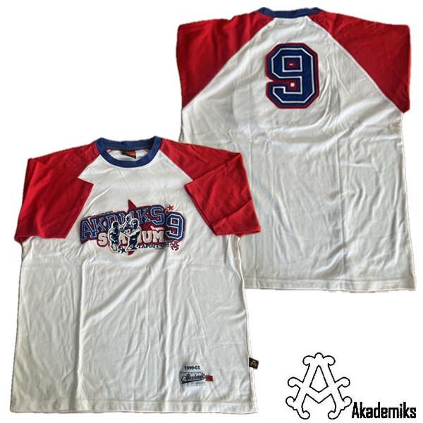 訳あり　アウトレット　AKADEMIKS メンズ Tシャツ　ホワイト　アカデミクス 半袖 インポート ストリート カジュアル スタイル HIPHOP ウェアー bboy B-Boy ブランド ファッション ヒップホップ ダンス B系 B-B...