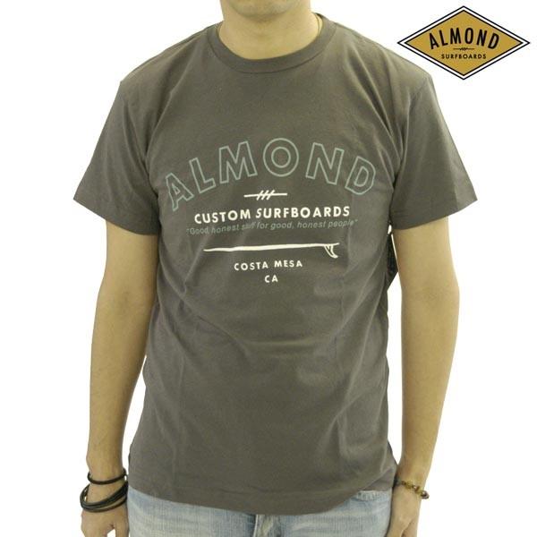 アーモンドサーフボードデザイン Tシャツ チャコール カリフォルニア発 ライフスタイルブランド Almond Surfboards &amp; Design メンズ Greyson サーフ ブランド サーフィン インポート カジュアル Sa...