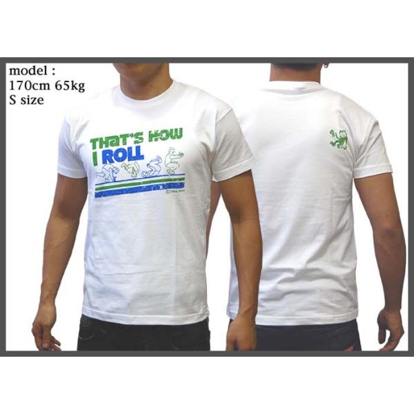 Crooked Monkey クロックドモンキー メンズ Tシャツ THAT'S HOW I ROLL クルックドモンキー miley cyrus マイリー サイラス 海外セレブ 多数着用 フレッドシーガル ロンハーマン サマリー 取扱 イ...