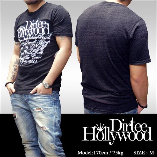 ダーティーハリウッド メンズ Tシャツ Dirtee Hollywood BRANDED ブラック ホワイト ブランド ロゴ ダーティー ハリウッド LA セレブ 多数着用 ベッカム パリスヒルトン リンジーローハン Safari サファリ...