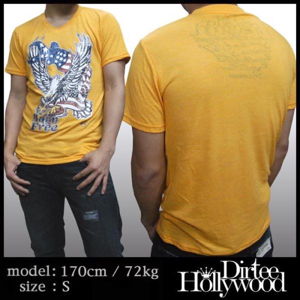 ダーティーハリウッド メンズ Tシャツ Dirtee Hollywood BONE FREE イエロー ダーティー ハリウッド LA セレブ ベッカム パリスヒルトン リンジーローハン 芸能人 女優 俳優 多数着用 Safari サファリ ...