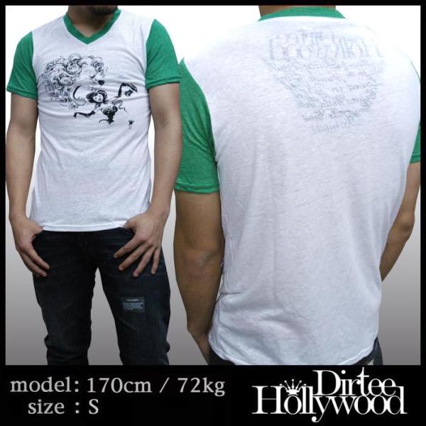 ダーティーハリウッド メンズ Tシャツ Dirtee Hollywood LION グリーン ダーティー ハリウッド LA セレブ ベッカム パリスヒルトン リンジーローハン 芸能人 女優 俳優 多数着用 Safari サファリ LEON ...