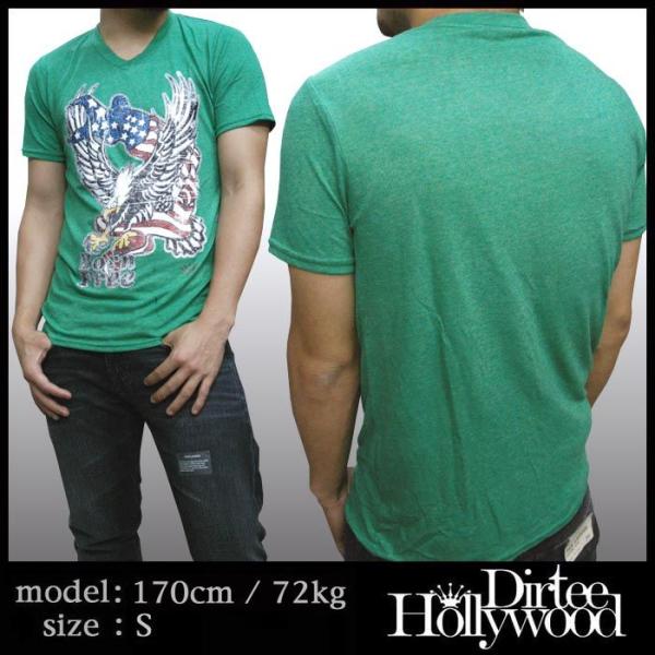 ダーティーハリウッド メンズ Tシャツ Dirtee Hollywood BONE FREE グリーン ダーティー ハリウッド LA セレブ ベッカム パリスヒルトン リンジーローハン 芸能人 女優 俳優 多数着用 Safari サファリ ...