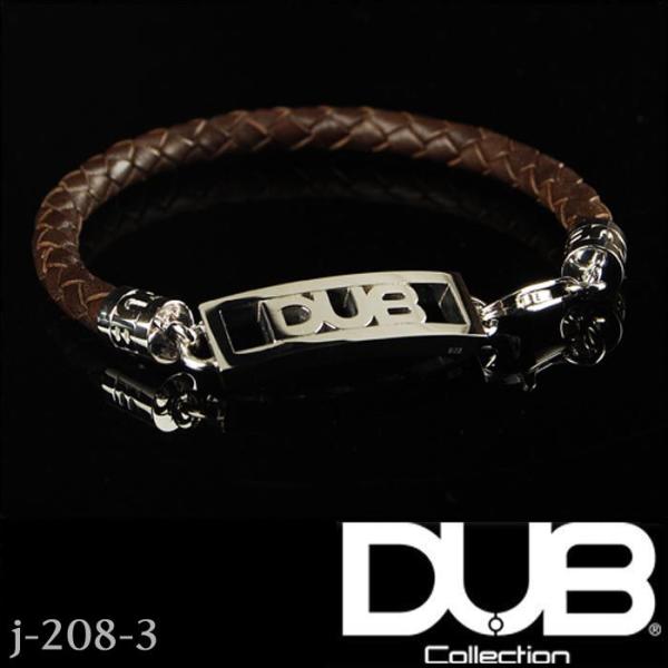 DUB ジュエリー ブレスレット 208-3 ブラウン メンズ レディース ダブジュエリー シルバー アクセサリー ペアネックレス RING Collection ダブコレクション リング 指輪 ネックレス Sweet スイート CanCa...